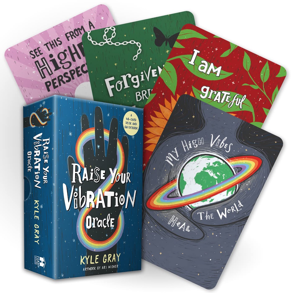 Raise Your Vibration Oracle: A 48-Card Deck and Guidebook Cartas ...
