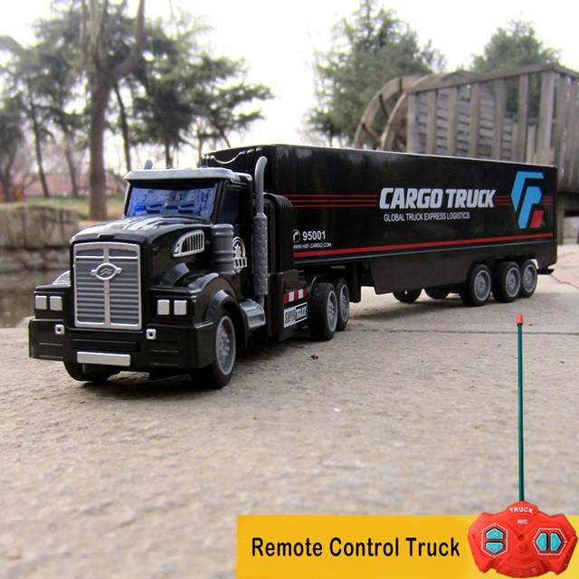 Caminhão Carreta Baú USA Controle Remoto Jp410 | Shopee Brasil