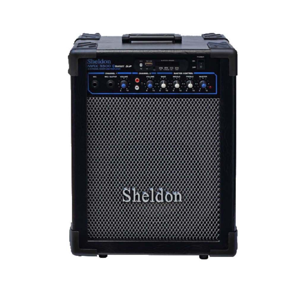 Amplificador Multiuso Sheldon Max 3500 35wrms C/ Bluetooth | Shopee Brasil