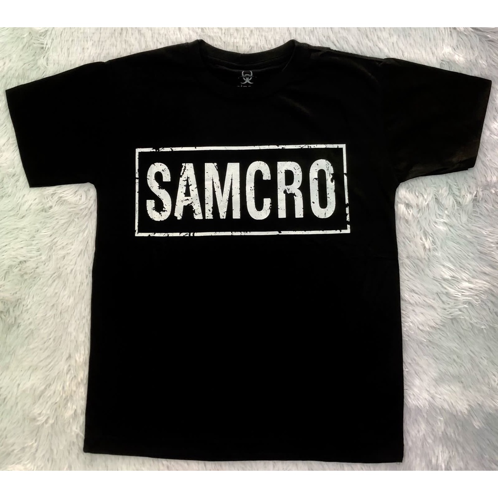 Camiseta SAMCRO PRETA | Shopee Brasil