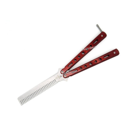 Pente Butterfly Treino, Sem Corte Pratic Colors Osato Knives | Shopee ...