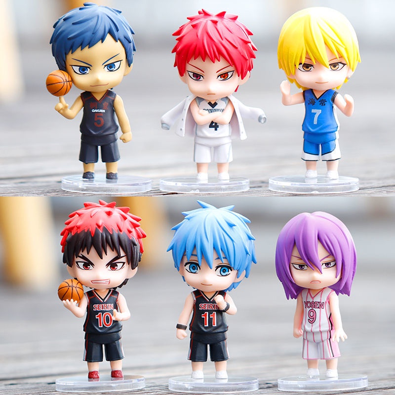 Boneco Kuroko no Basket PVC Anime Figures 5/6/9 Miniatura Modelos ...