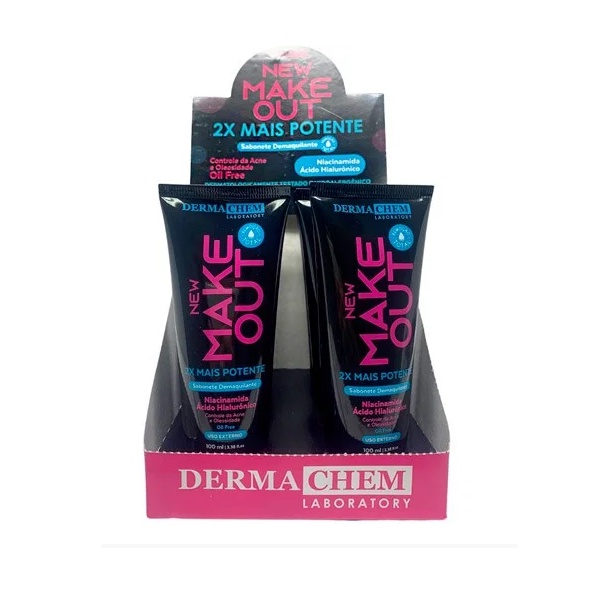 Box 6 Sabonete Demaquilante New Make Out Dermachem 100 Ml | Shopee Brasil