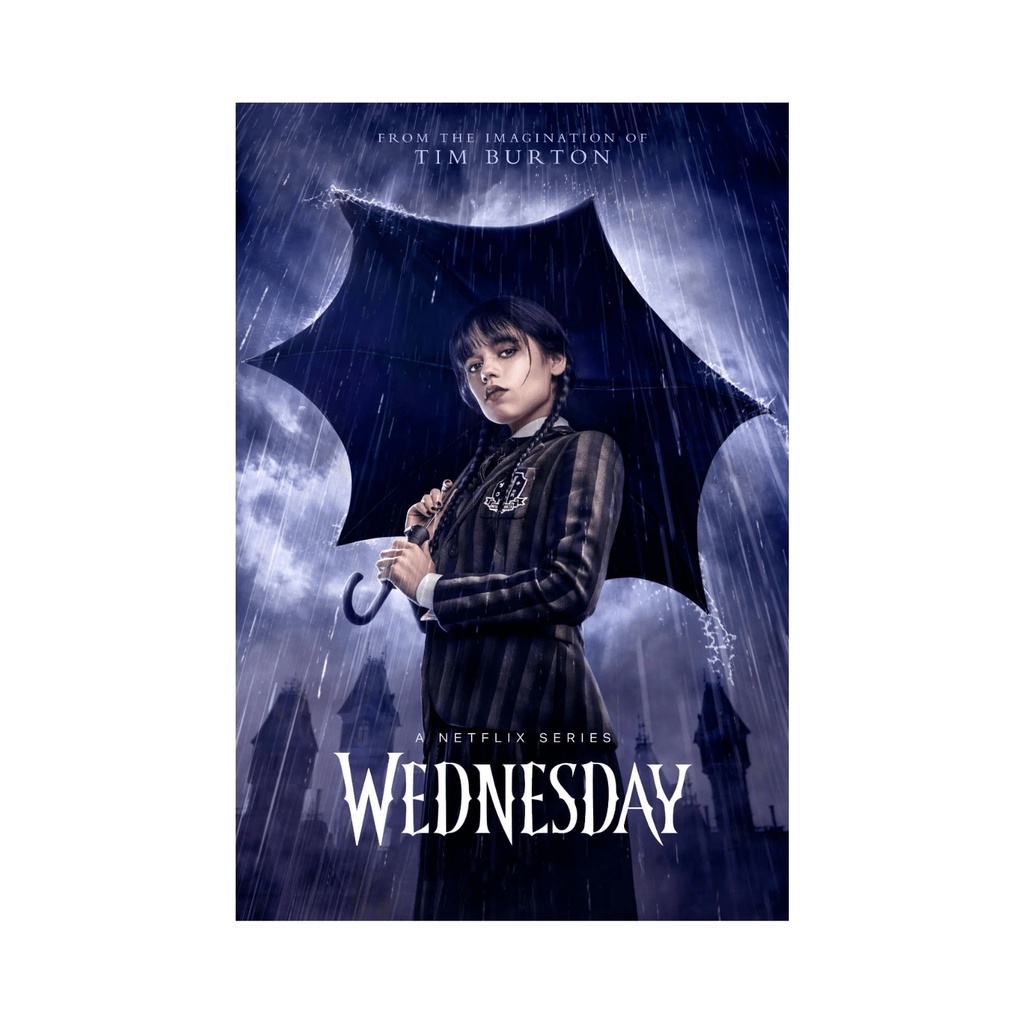 Placa Decorativa Wandinha (Wednesday) | Shopee Brasil