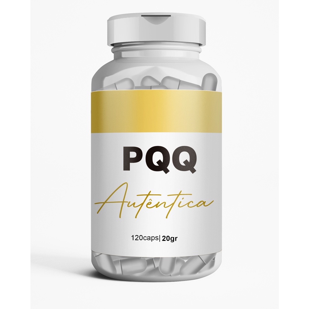 PQQ - Pirroloquinolina Quinona - (Metoxantin) 20mg -120Cápsulas | Shopee Brasil