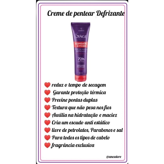 EUDORA Leave-In Concentrado 100ml ( ESCOLHA O SEU PREFERIDO, QUE MELHOR ...