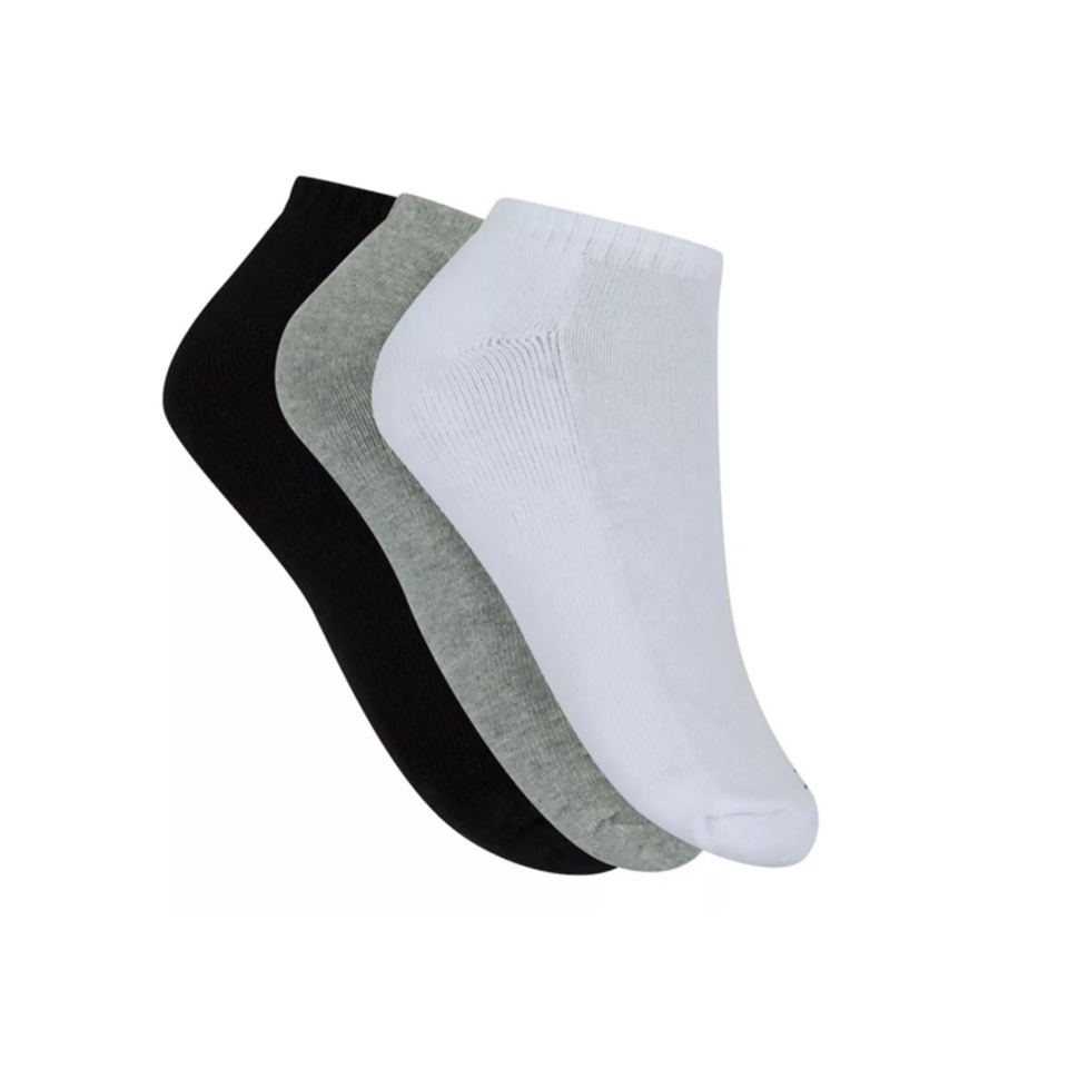 Kit Meia Soquete 6 Pares Unissex de Algodão - (Cano Curto) | Shopee Brasil
