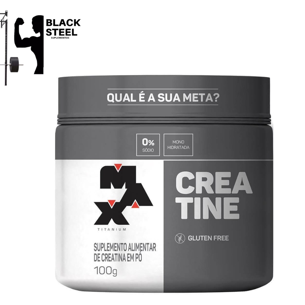 Creatina Max Titanium Pura Original | Shopee Brasil