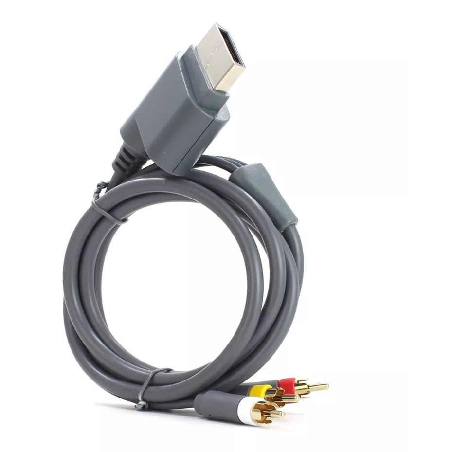 Cabo Av Xbox 360 Slim Arcade Áudio E Vídeo Alta Definição | Shopee Brasil