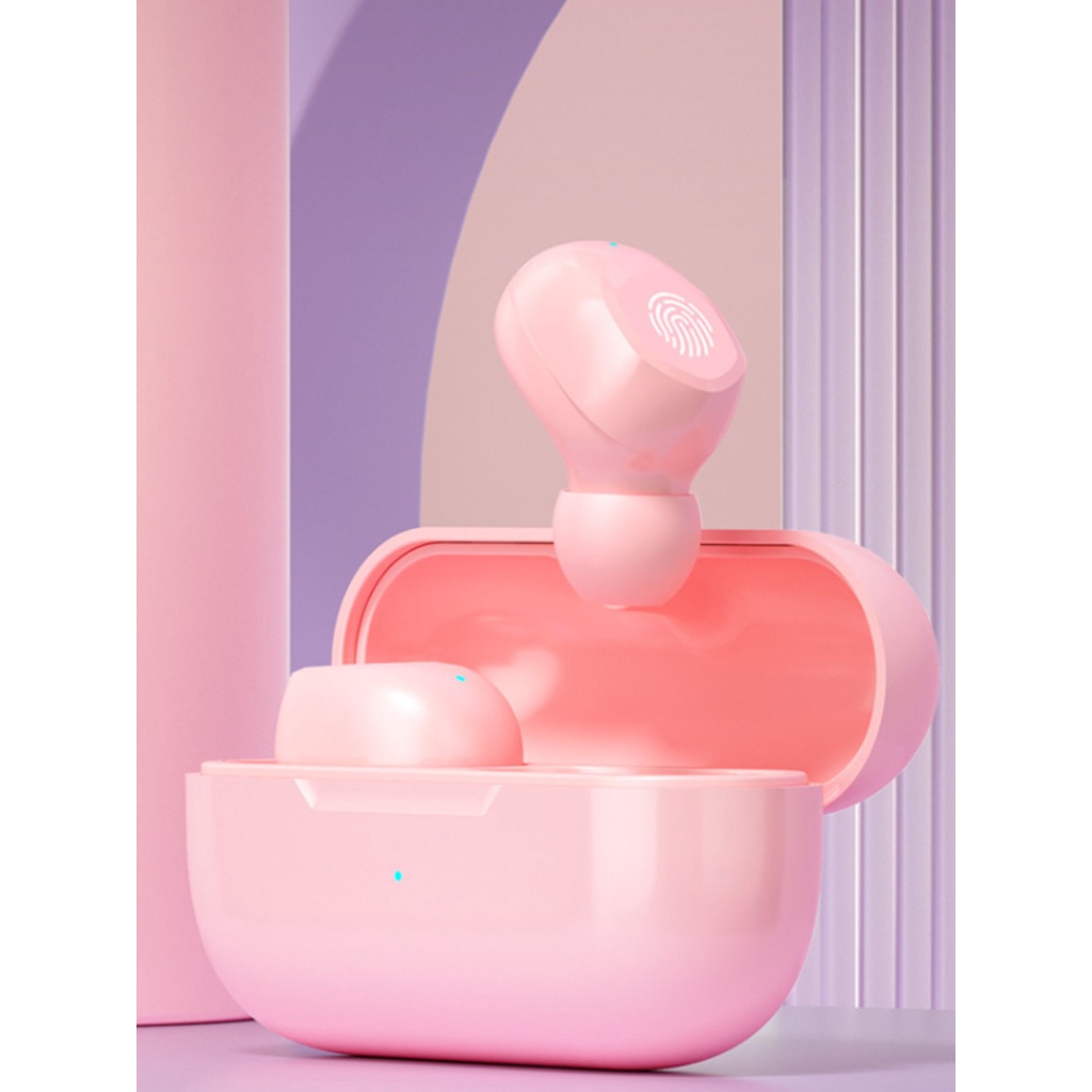Fone De Ouvido rosa sem fio Pro 3 Com Bluetooth 5.2 Stereo | Shopee Brasil