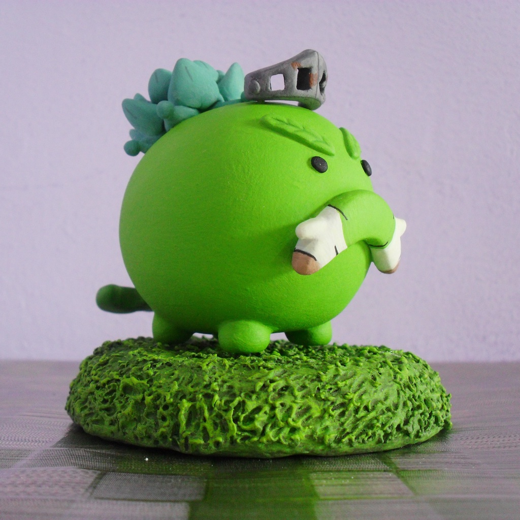 Olek | Axie Infinity | Escultura em Porcelana Fria | Shopee Brasil
