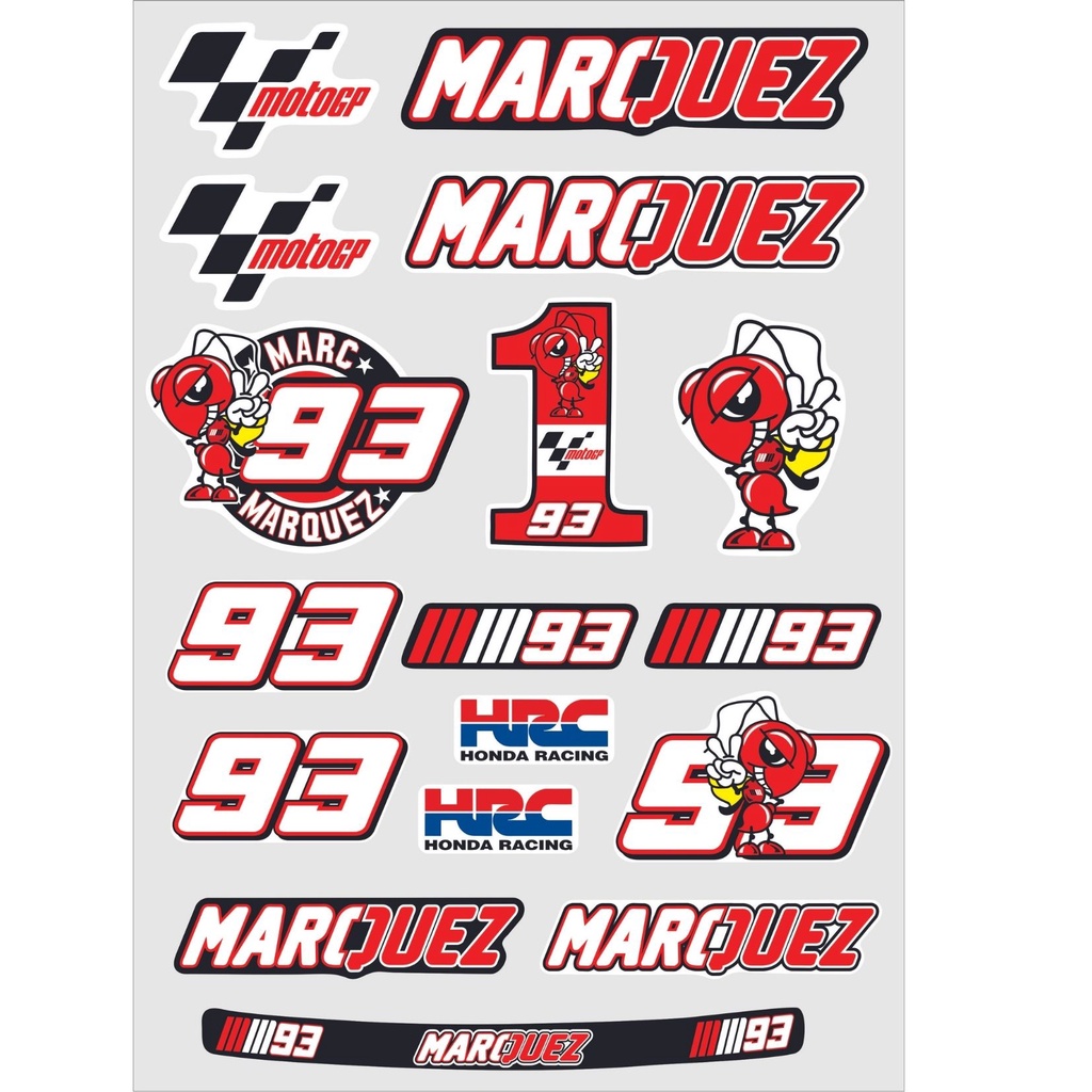 Cartelas de adesivo para bicicleta Moto Carro Paralama e Capacete Marcas Manobras | Shopee Brasil