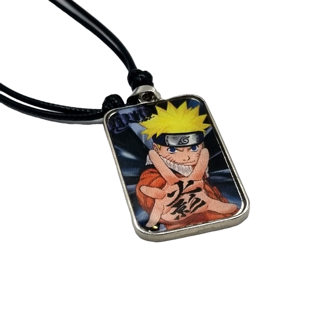 Colar Do Naruto, Anime - Unissex Pingente de Metal Colar Ajustável ...