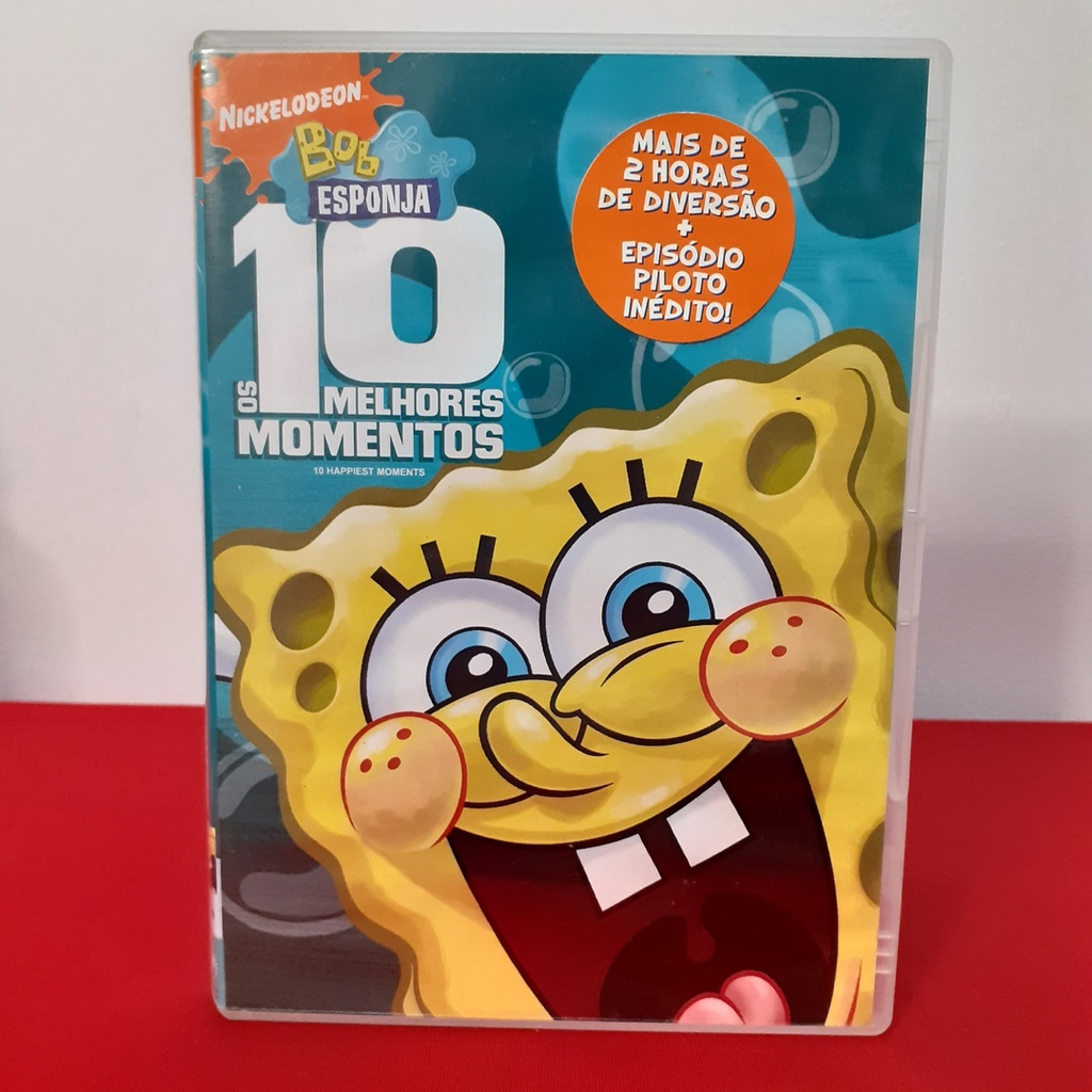 DVD - Nickelodeon - Bob Esponja - Os 10 Melhores Momentos - 2009 ...