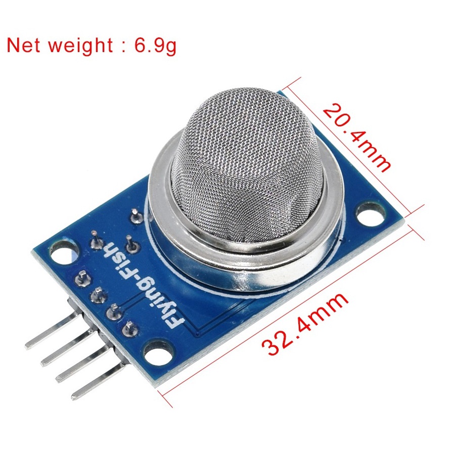 Sensor de Gás MQ-9 Monóxido de Carbono, ESP32, Arduino, Raspberry PI, Nodemcu | Shopee Brasil