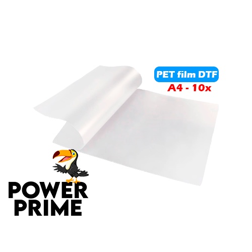 PET FILM DTF A4 210 x 297 mm pacote 10 folhas | Shopee Brasil