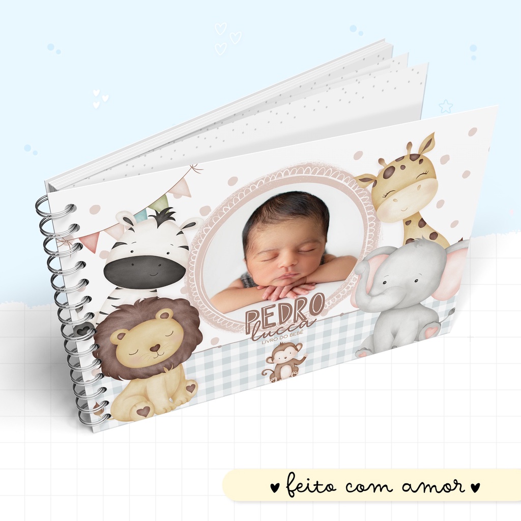 Livro do Bebe Coleção Especial (Menino) (FOTO NA CAPA OPCIONAL ...