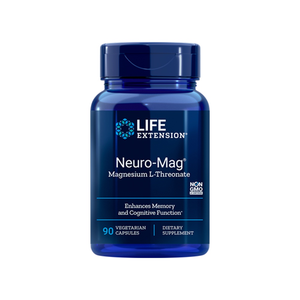 Neuro Mag Magnesium L Threonate 90 Caps Life Extension Usa | Shopee Brasil
