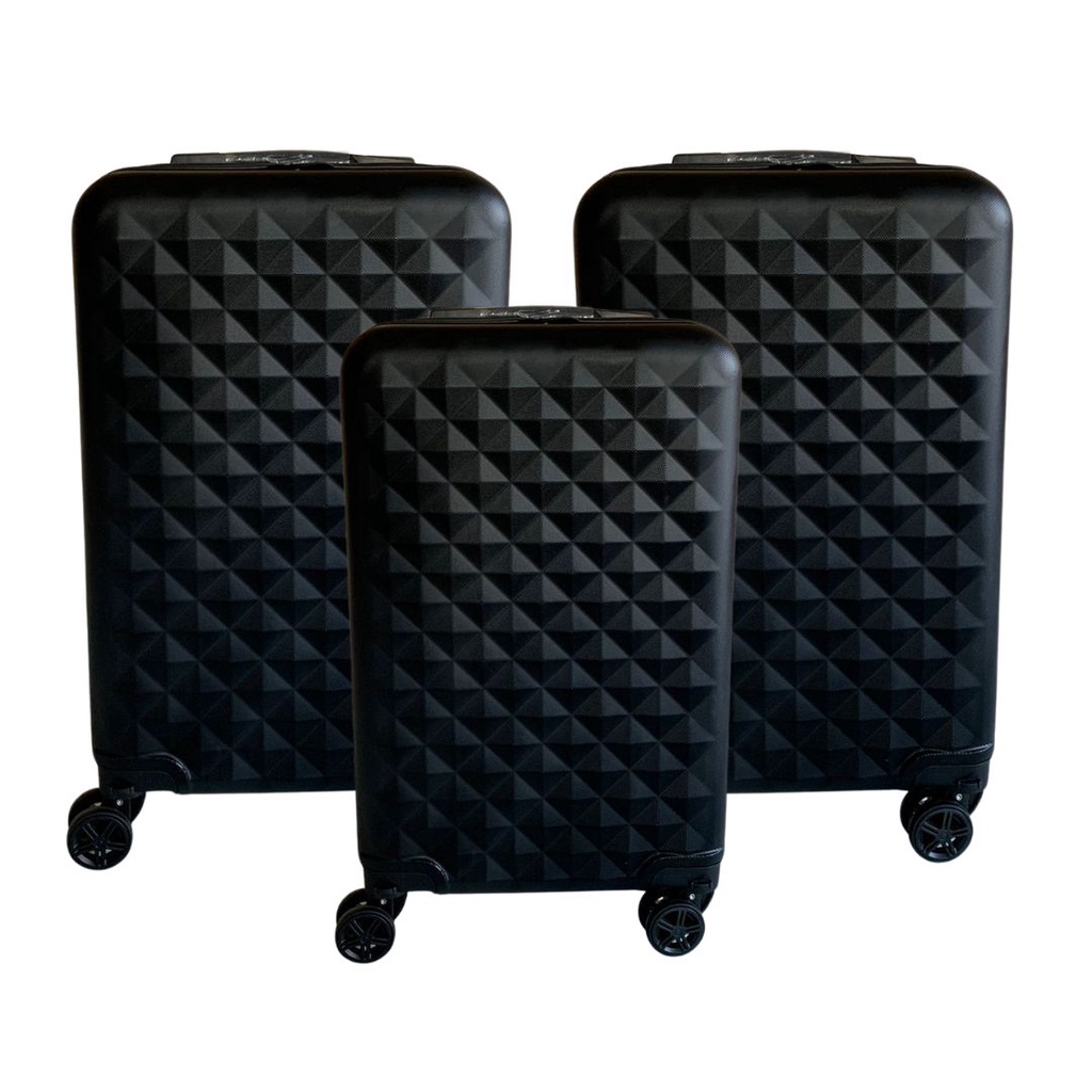 Conjuntos De Malas; Duas Médias 23kgs + Uma Mala de Bordo 10kgs Diamond ...