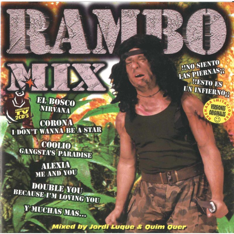 Cd Rambo Mix - Blanco Y Negro (1996) Importado | Shopee Brasil