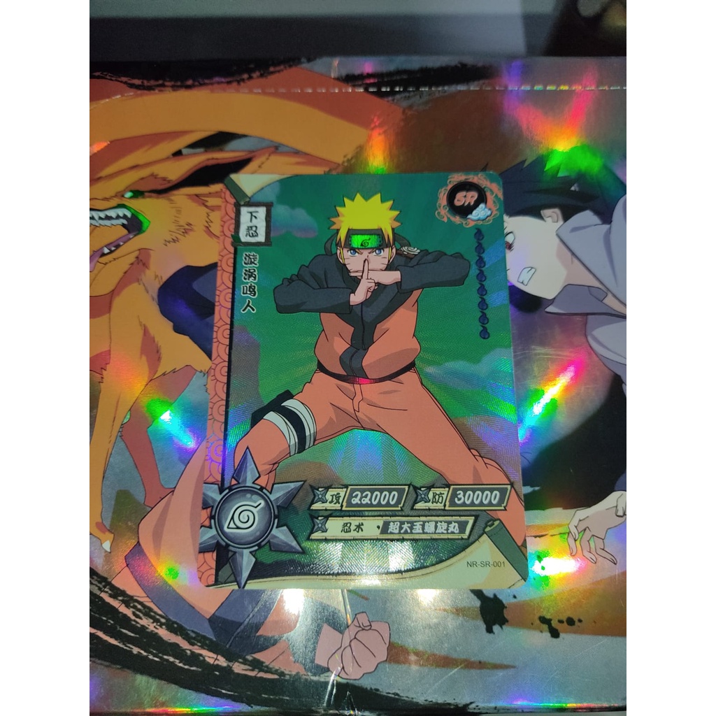 Cards Naruto Uzumaki *SR* (Clássico e Shippuden) | Shopee Brasil
