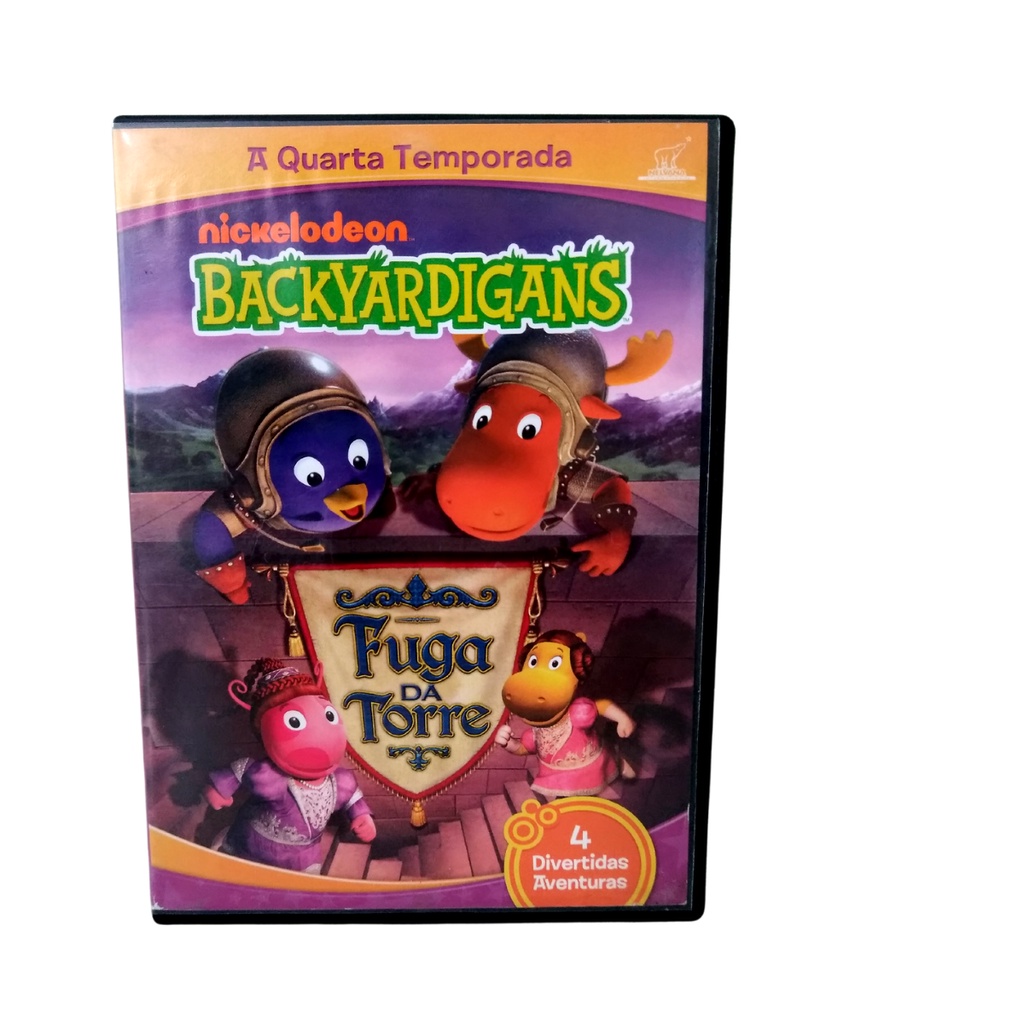 Filme Dvd Backyardigans Fuga Da Torre Nickelodeon | Shopee Brasil