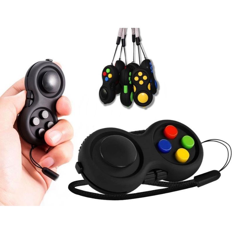 Fidget Controle Cubo Ansiedade Cube Anti Estresse Brinquedo - Escorrega ...