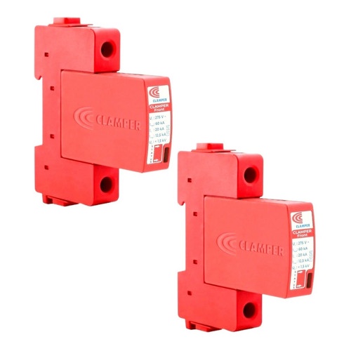 Kit 2x Dps Clamper Front Classe I/ii 275v 12,5/60ka Clamper | Shopee Brasil