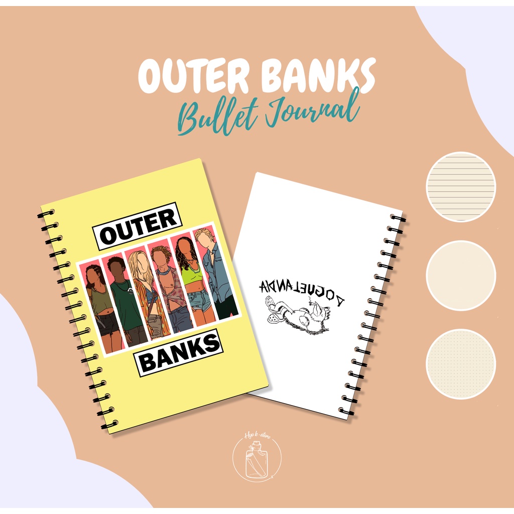Bullet Journal | Caderno A5 Outer Banks - OBX | Shopee Brasil