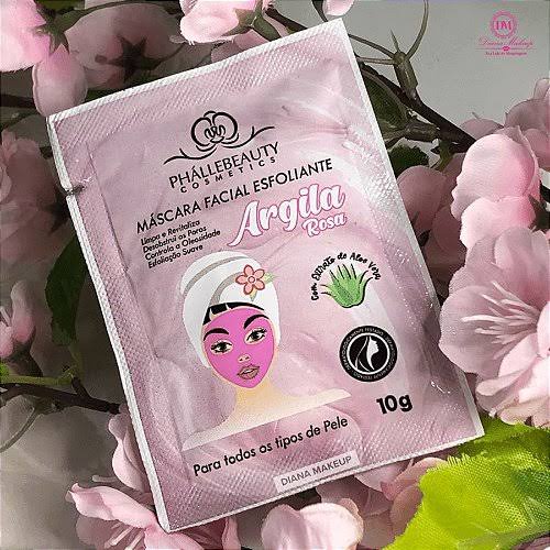 Máscara argila rosa Phallebeauty | Shopee Brasil