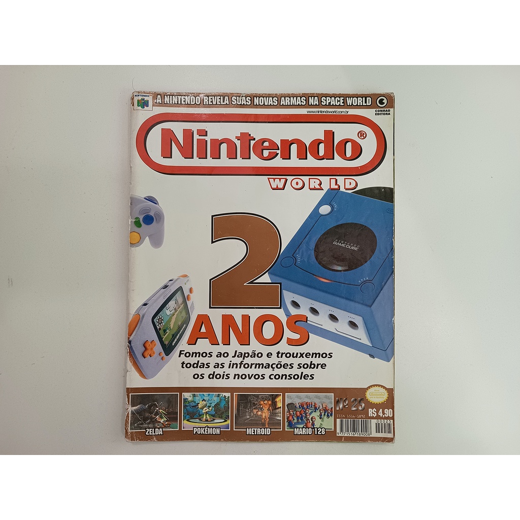 Revista Nintendo World 25 Detonado Zelda Links Awakening Pt1 | Shopee ...