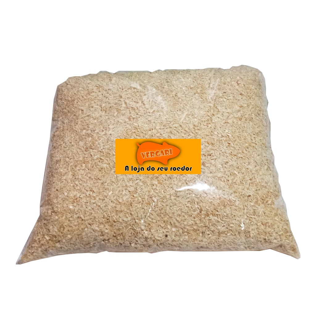 Substrato Aspen Flakes 500g (4L) para Hamster Gerbil Roedores Répteis ...