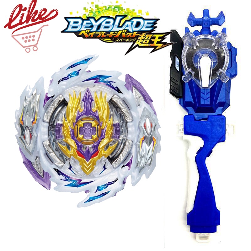 Beyblade Burst MQ B-168 Rage Longinus Super King with LR Spark Launcher ...
