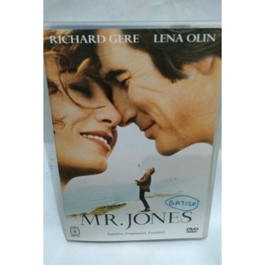 DVD - MR JONES - ORIGINAL - RICHARD GERE | Shopee Brasil