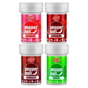 Hot Ball Pepper Ball Bolinha Explosiva Beijavel Comestivel - Sabores C ...