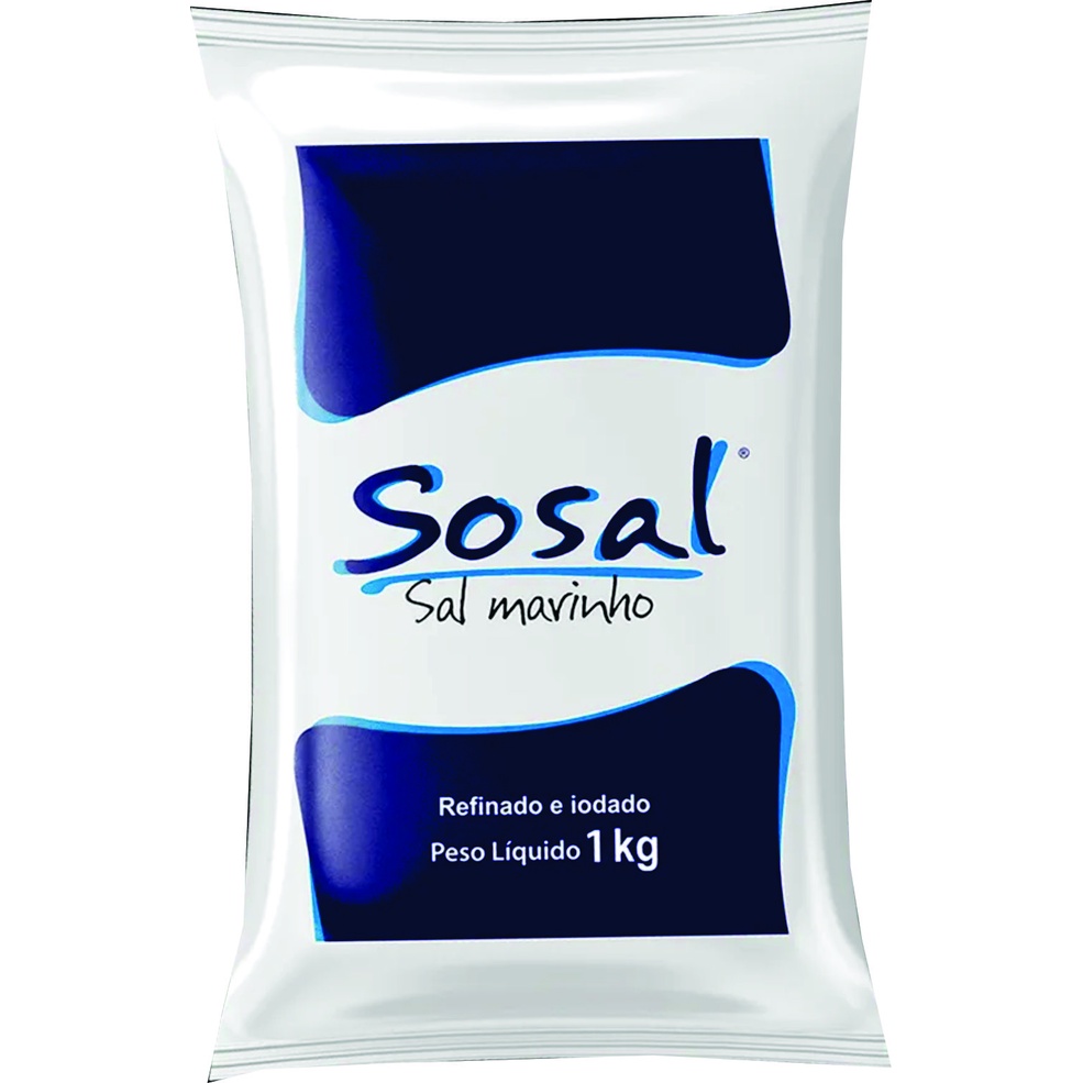 Sal Refinado 1kg Cimsal | Shopee Brasil