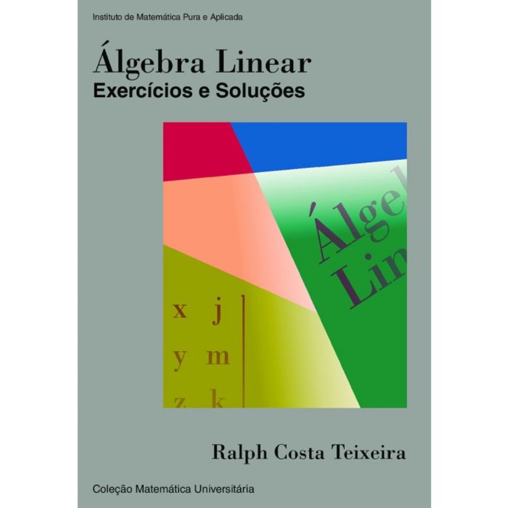 Álgebra Linear - exercícios e soluções | Shopee Brasil