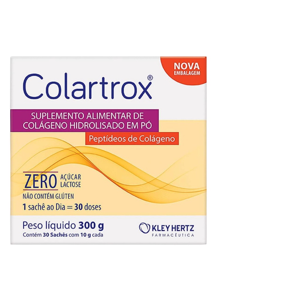 Colartrox 30 sachês 10g - Colágeno Hidrolisado em sachês | Shopee Brasil