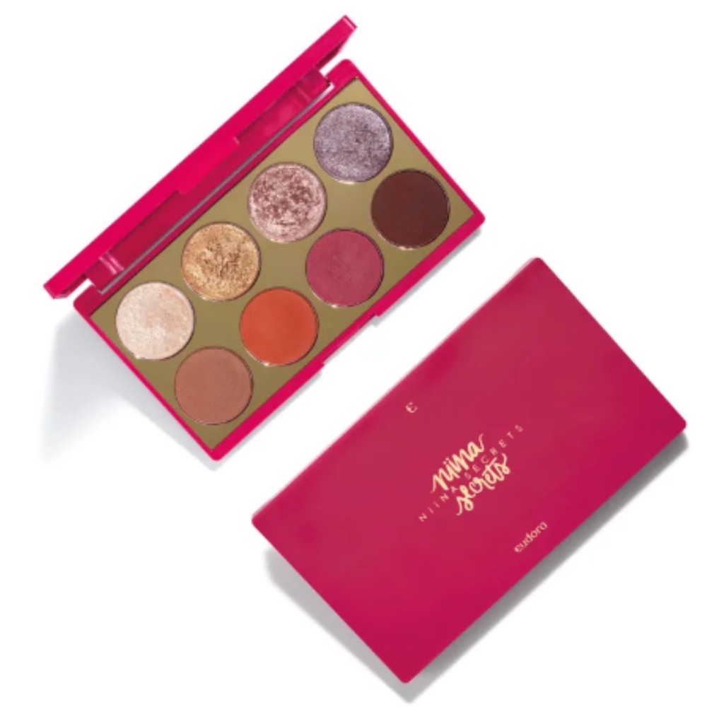 Palette De Sombras Niina Top Secrets 5,6g, EUDORA | Shopee Brasil