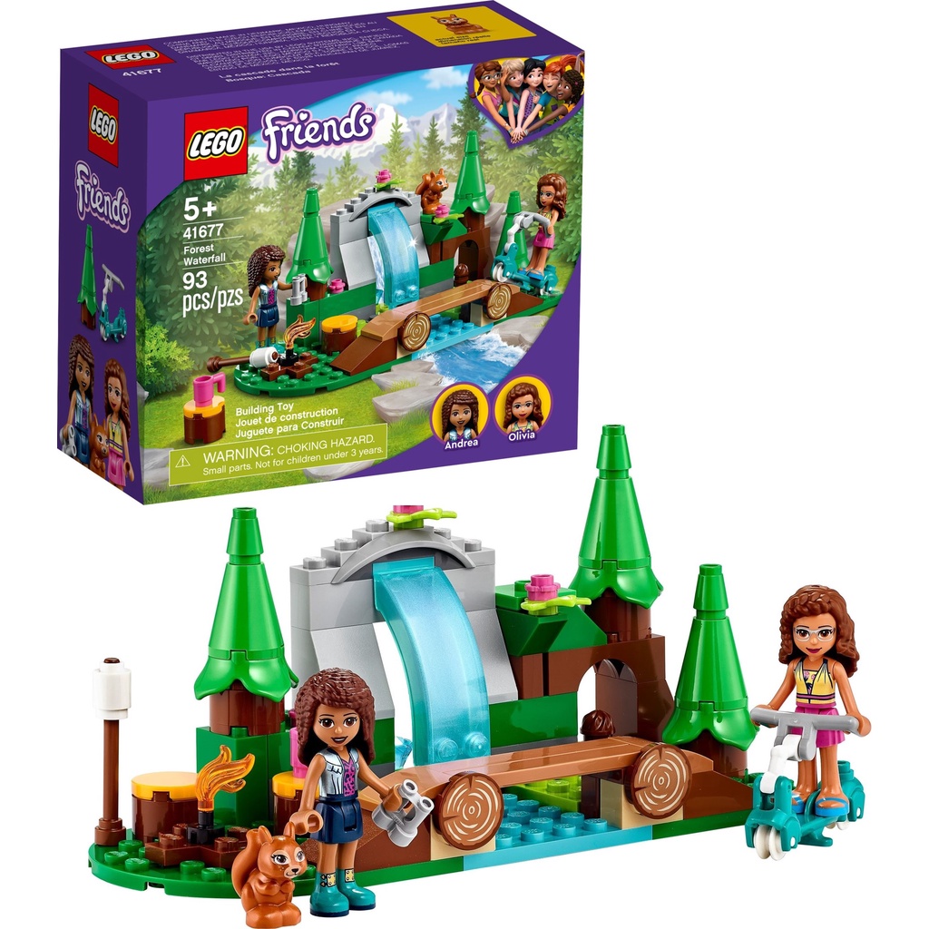 Lego 41677 - Cachoeira Na Floresta - Lego Friends | Shopee Brasil