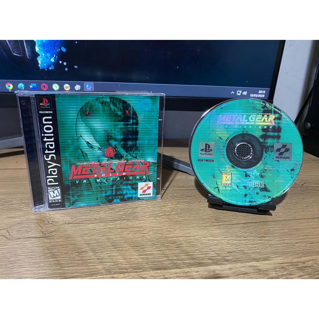 Metal Gear Solid - VR Missions para PS1 | Shopee Brasil