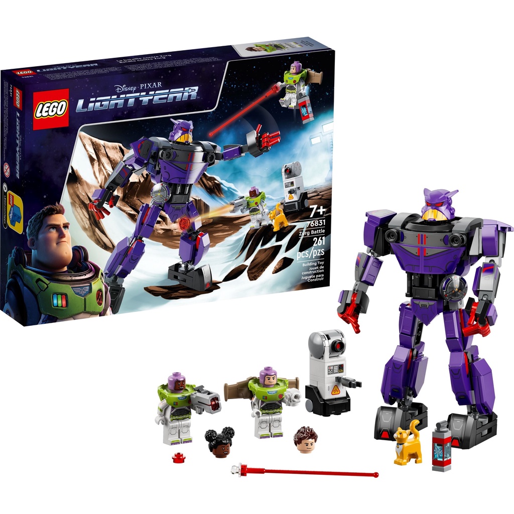 Lego 76831 - A Batalha De Zurg - Lego Disney Pixar | Shopee Brasil