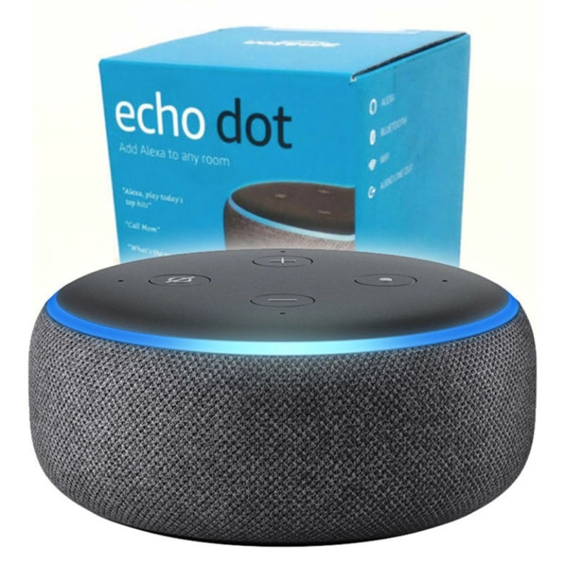 Alexa inteligente Echo Dot Amazon - 3º, 4º e 5º Geração - Bivolt ...