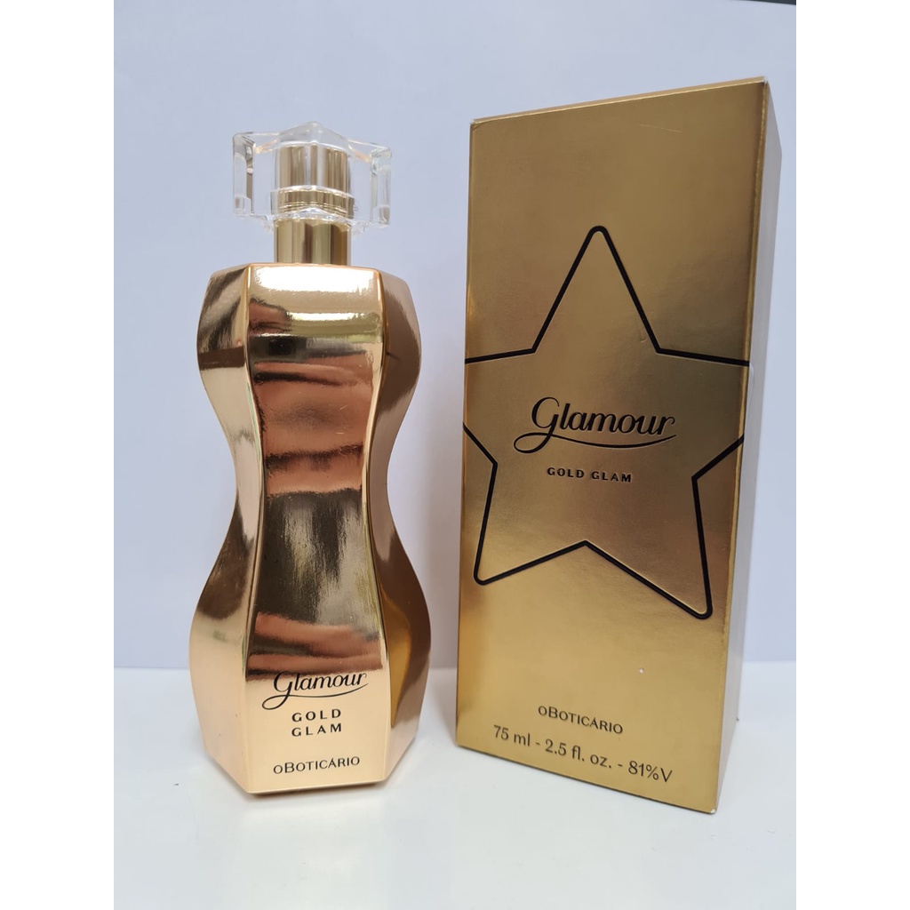 Glamour Gold Glam Desodorante Colônia 75ml | Shopee Brasil