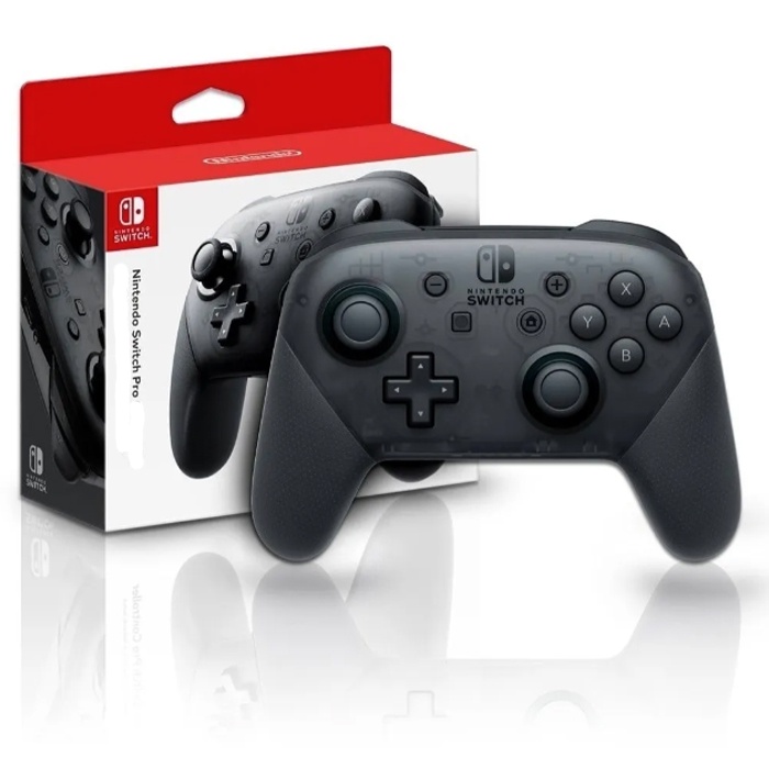 Controle Joystick Sem Fio Nintendo Switch Pro Controller Black ...