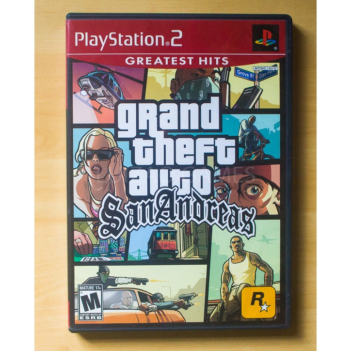 Jogo Gta San Andreas - Playstation 2 Original | Shopee Brasil