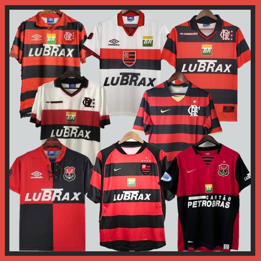 flmg Camisa Retro 1995 92/93 95/96 07/08 100TH - Desconto no Preço
