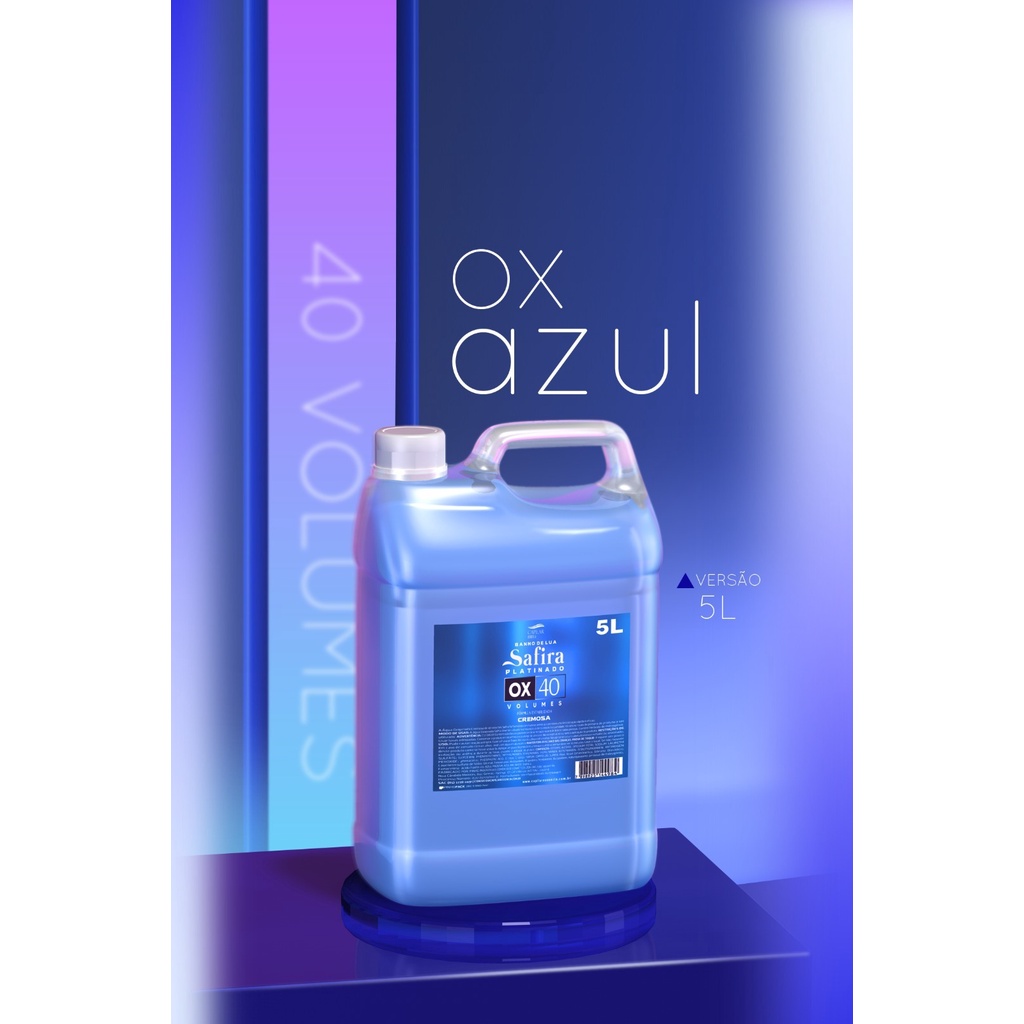 Ox 40 Safira Platinado 5Lt CAPILAR ESSÊNCIA | Shopee Brasil