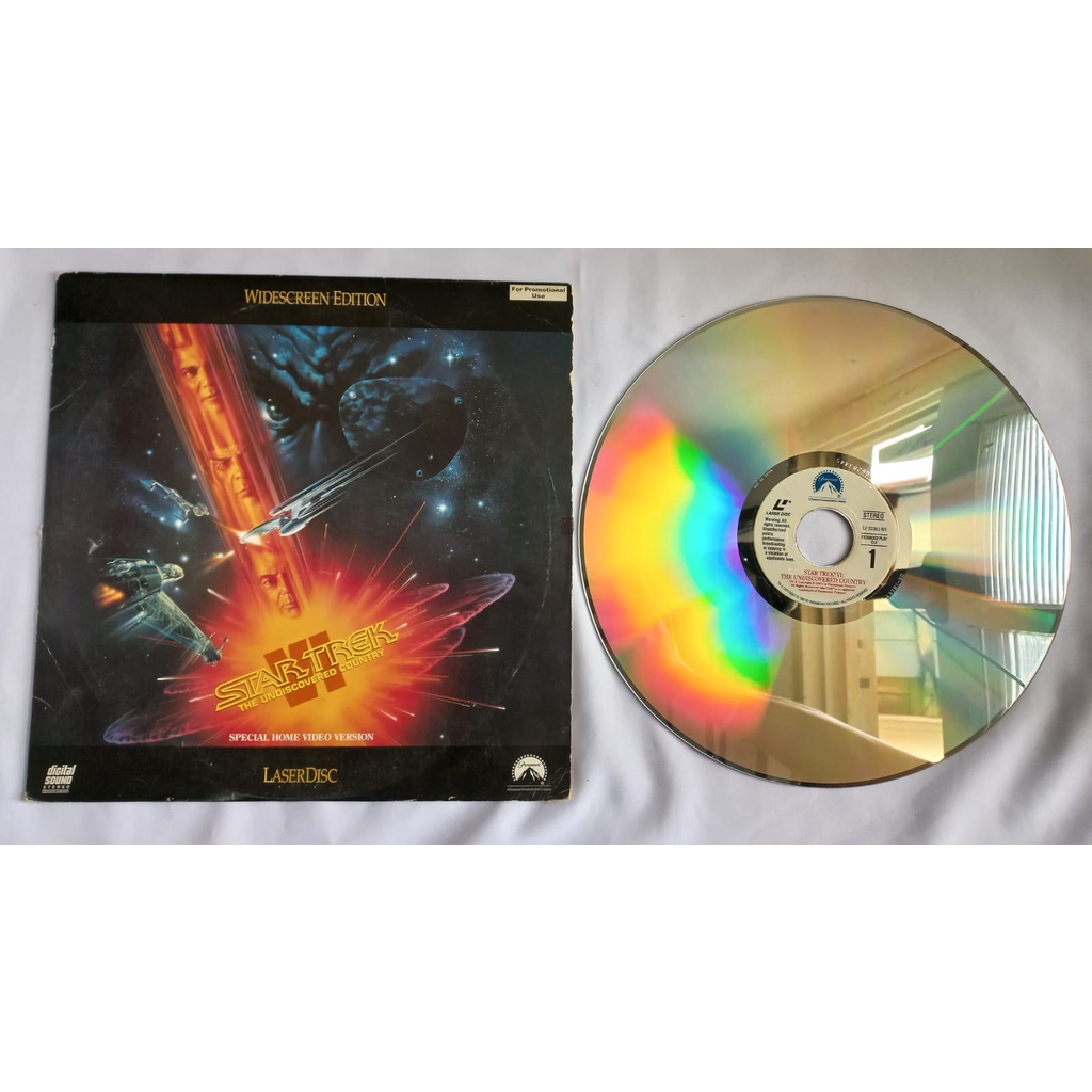 Laser Disc Star Trek 6 | Shopee Brasil