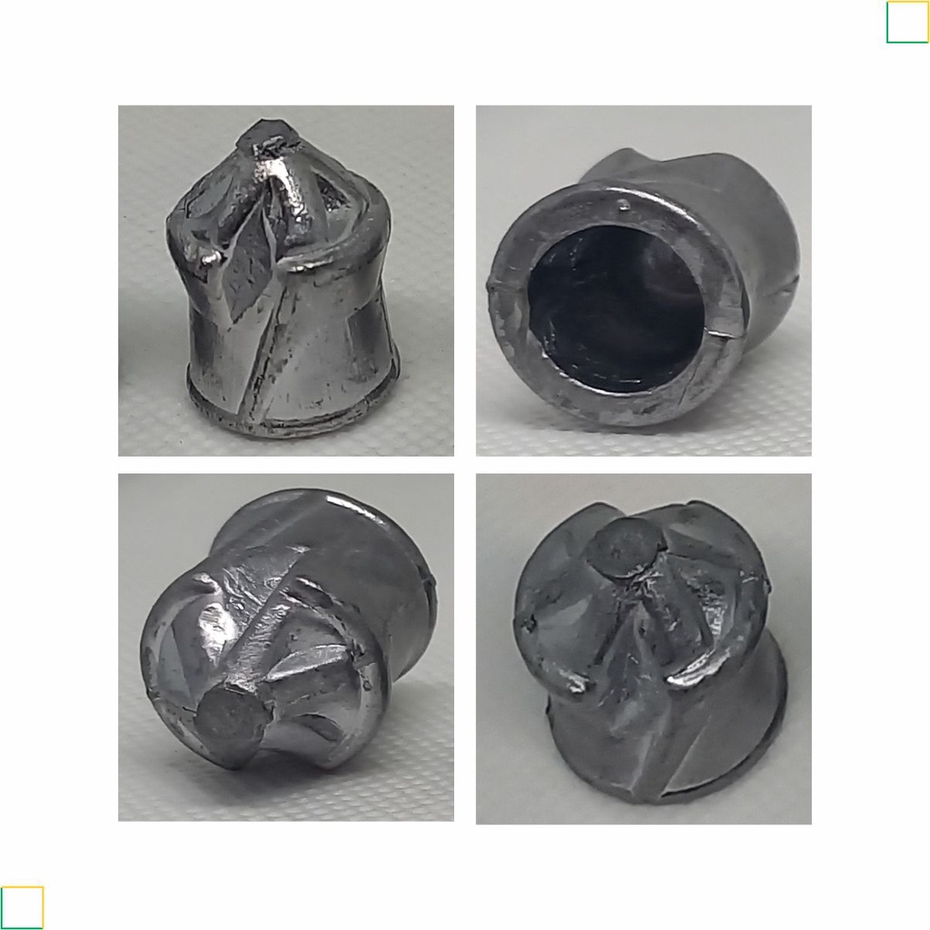 15 Unid Balote Rotativo Knock Down Calibre a Escolher - cal12 - cal16 ...